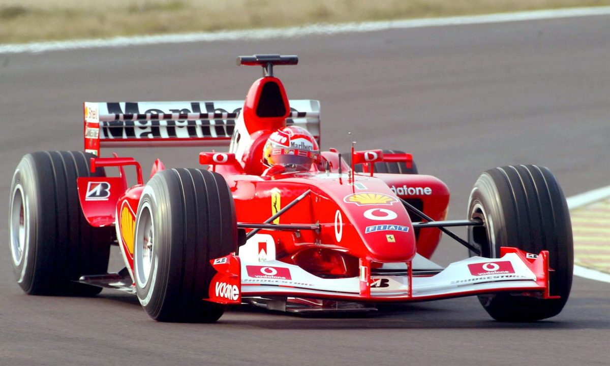 Subastan por 13 millones de euros un Ferrari de Schumacher