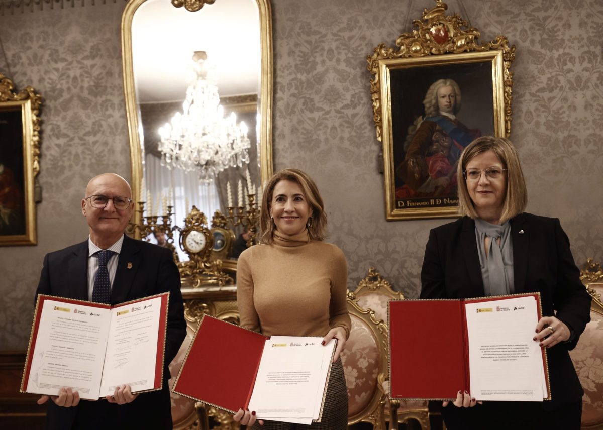 Navarra pagará la obra para eliminar la vía de tren de Landaben