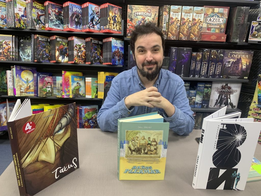 Isaac Sánchez, un dibujante en YouTube "un rato, y por accidente"