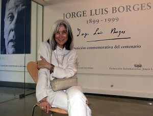 Muere María Kodama, viuda de Jorge Luis Borges