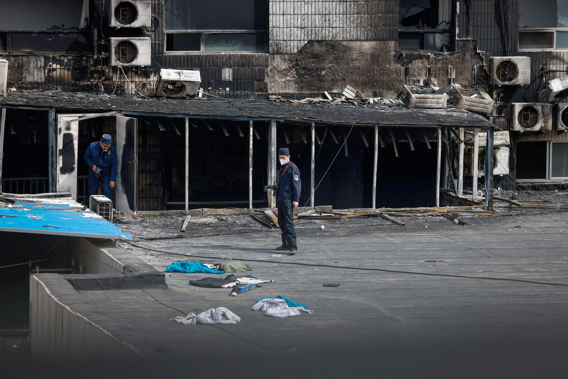 Beijing orders probe after city hospital fire kills 29 - EFE Noticias