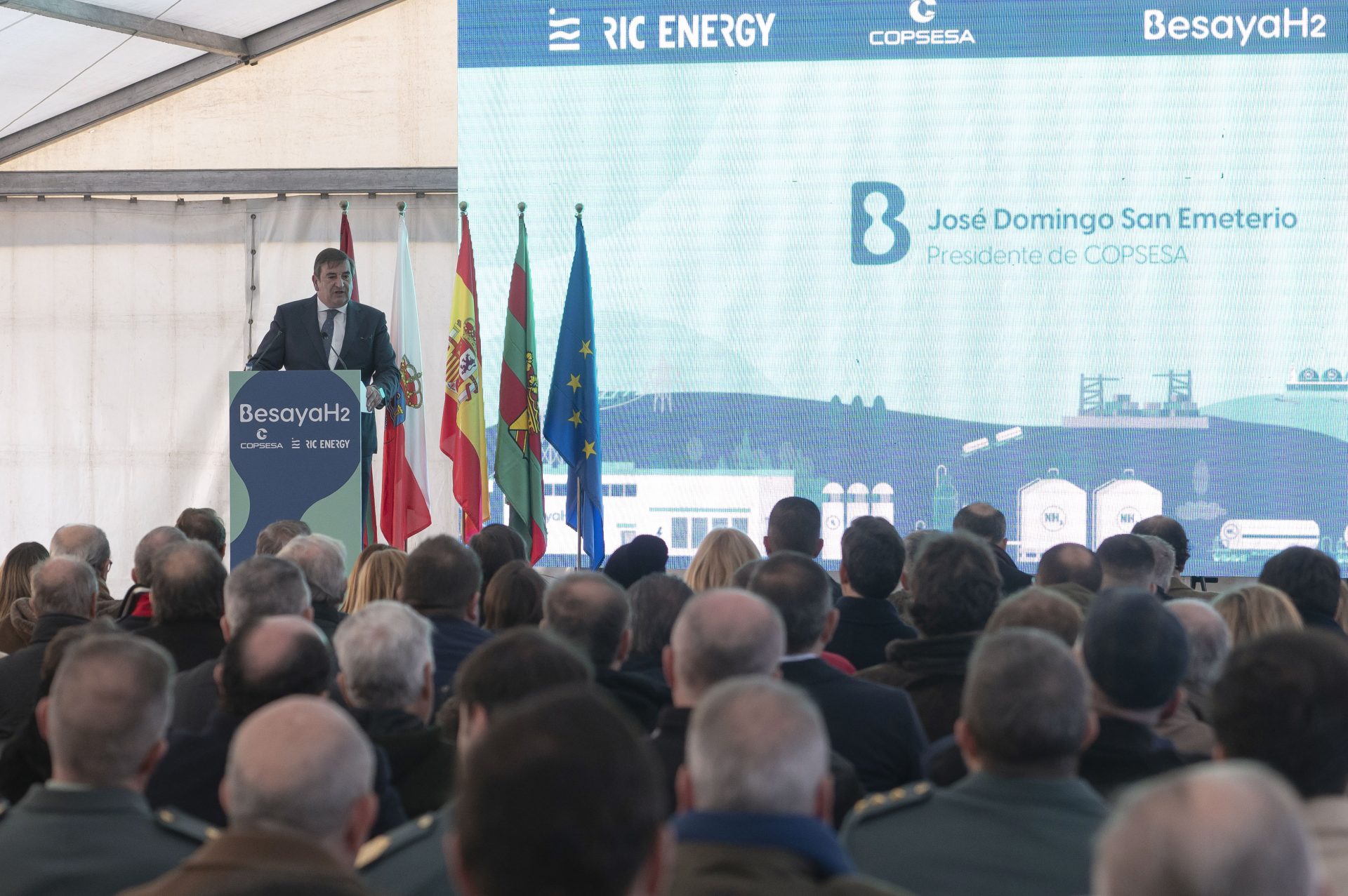 Copsesa y RIC Energy invertirán 850 millones en Besaya H2 - EFE