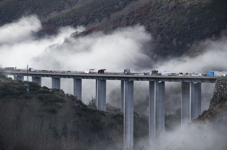 El viaducto entre Galicia y Castilla y León, pleno a finales de 2024