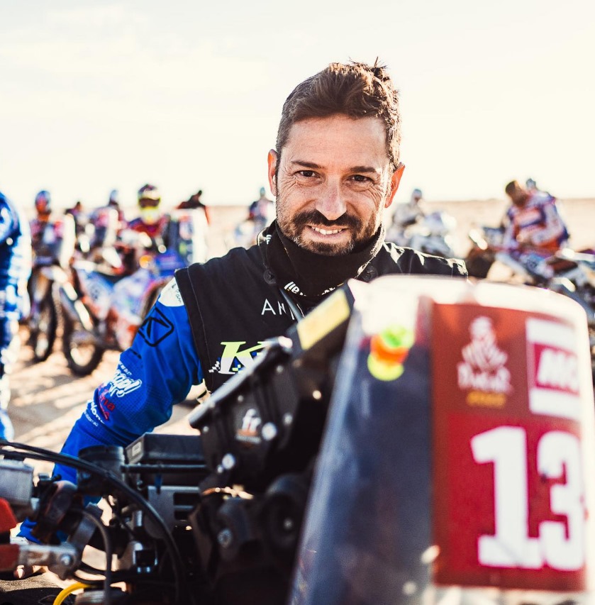 Fallece el motorista Carles Falcón por una caída en el Dakar