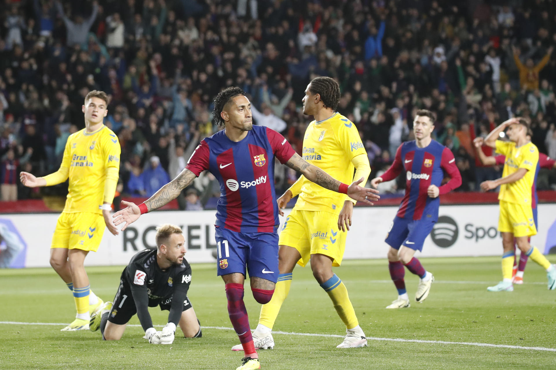 Barcelona LaLiga Match: Barcelona Overcomes UD Las Palmas - EFE Noticias