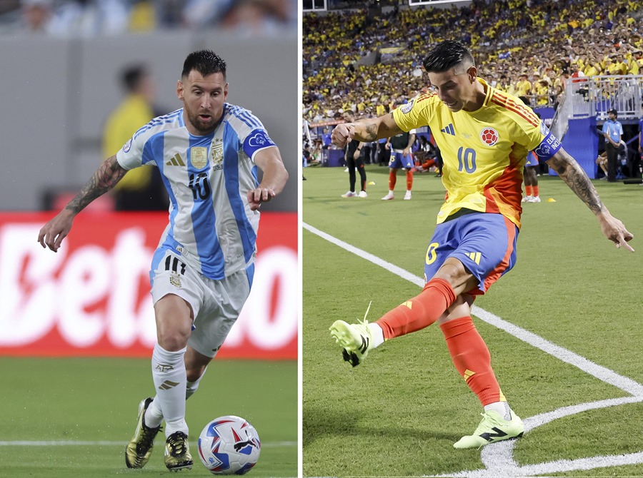 Messi vs. James, la magia de la final pasa por 10 en Copa América