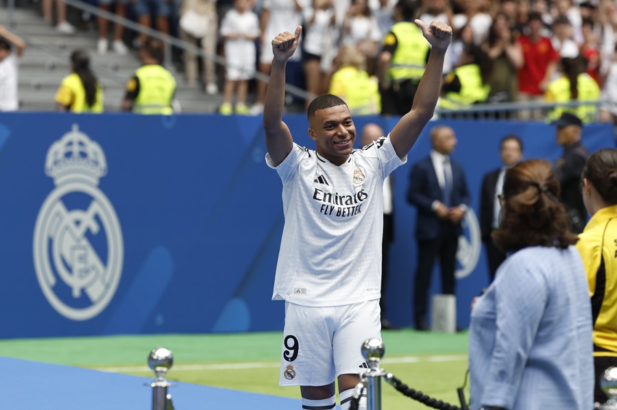 Mbappé en el Bernabeu: “Hoy se realiza mi sueño”