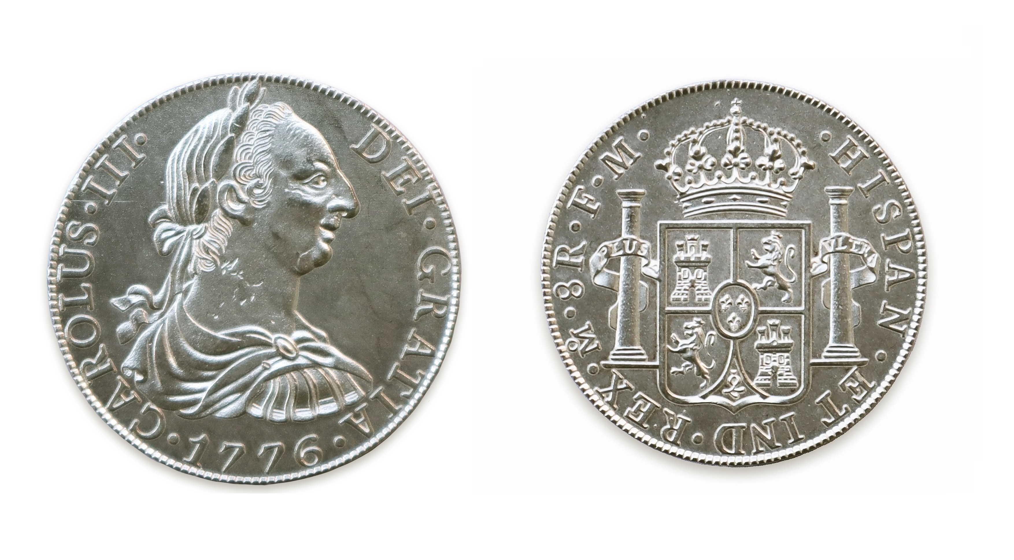 La moneda española gracias a la que hoy existe EE.UU.