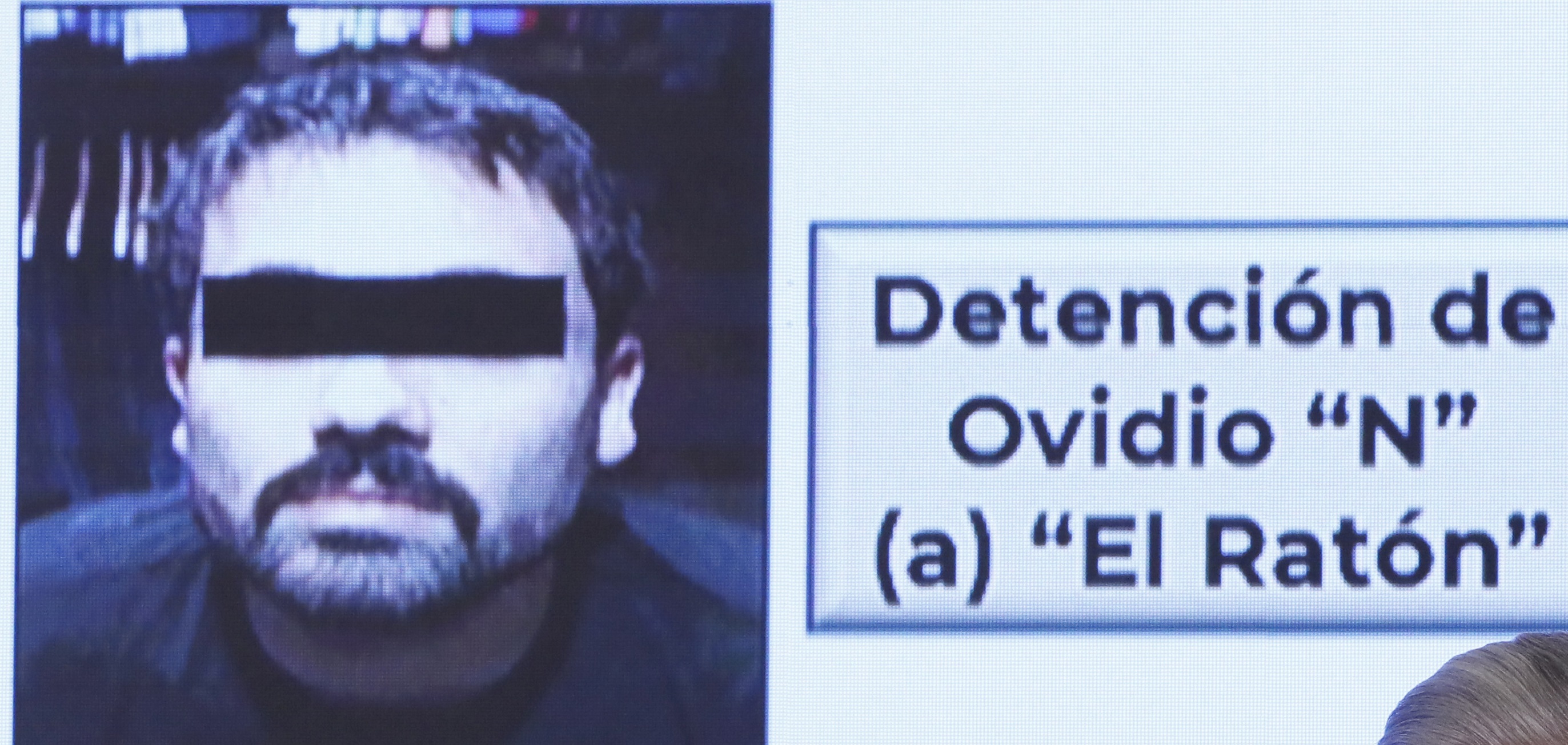 EE.UU. confirma que tiene bajo custodia a Ovidio Guzmán López