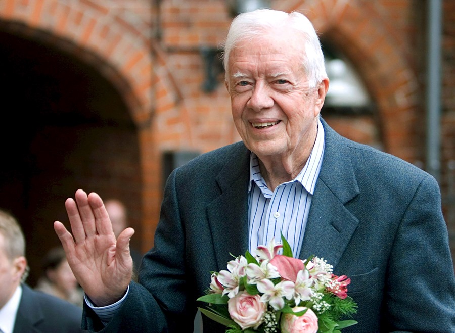 Mandatarios de todo el mundo despiden a Jimmy Carter