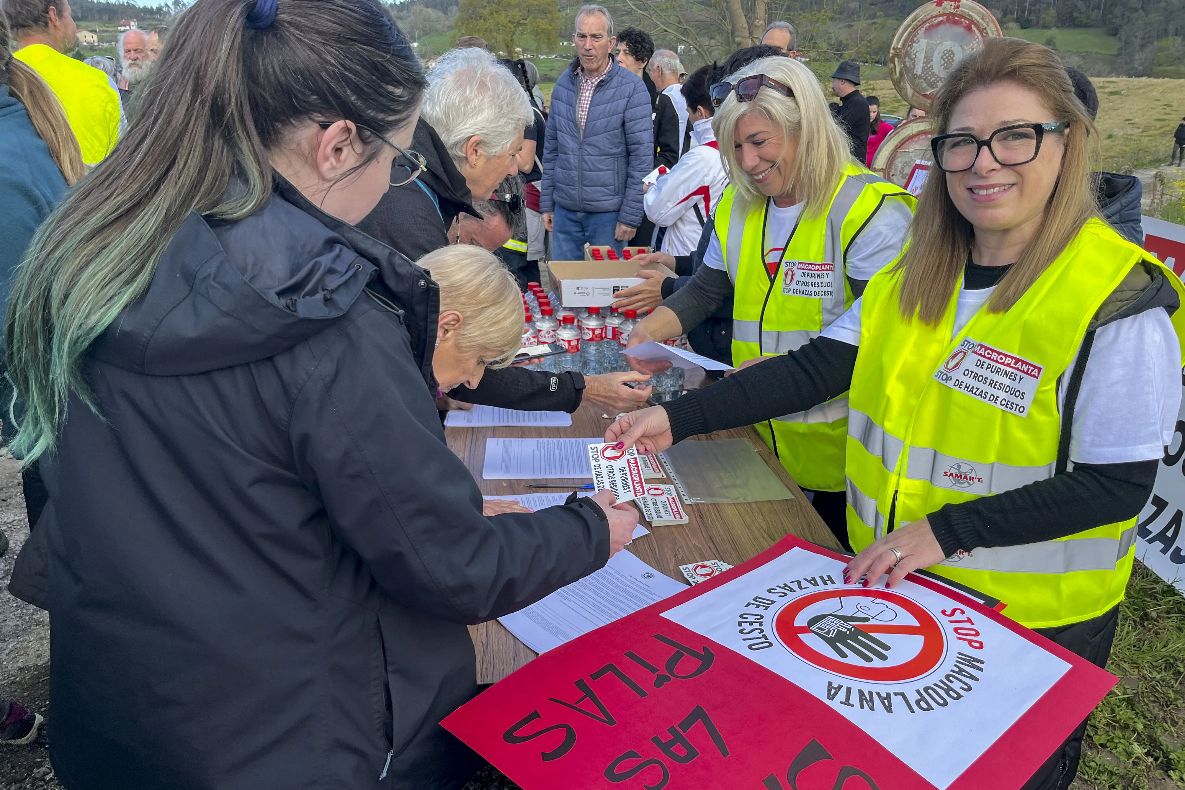 La comarca trasmerana, en contra de la planta de tratamiento - EFE