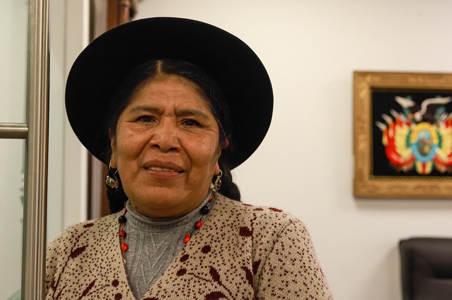 Toribia Lero: "El patriarcado campea en toda Bolivia"