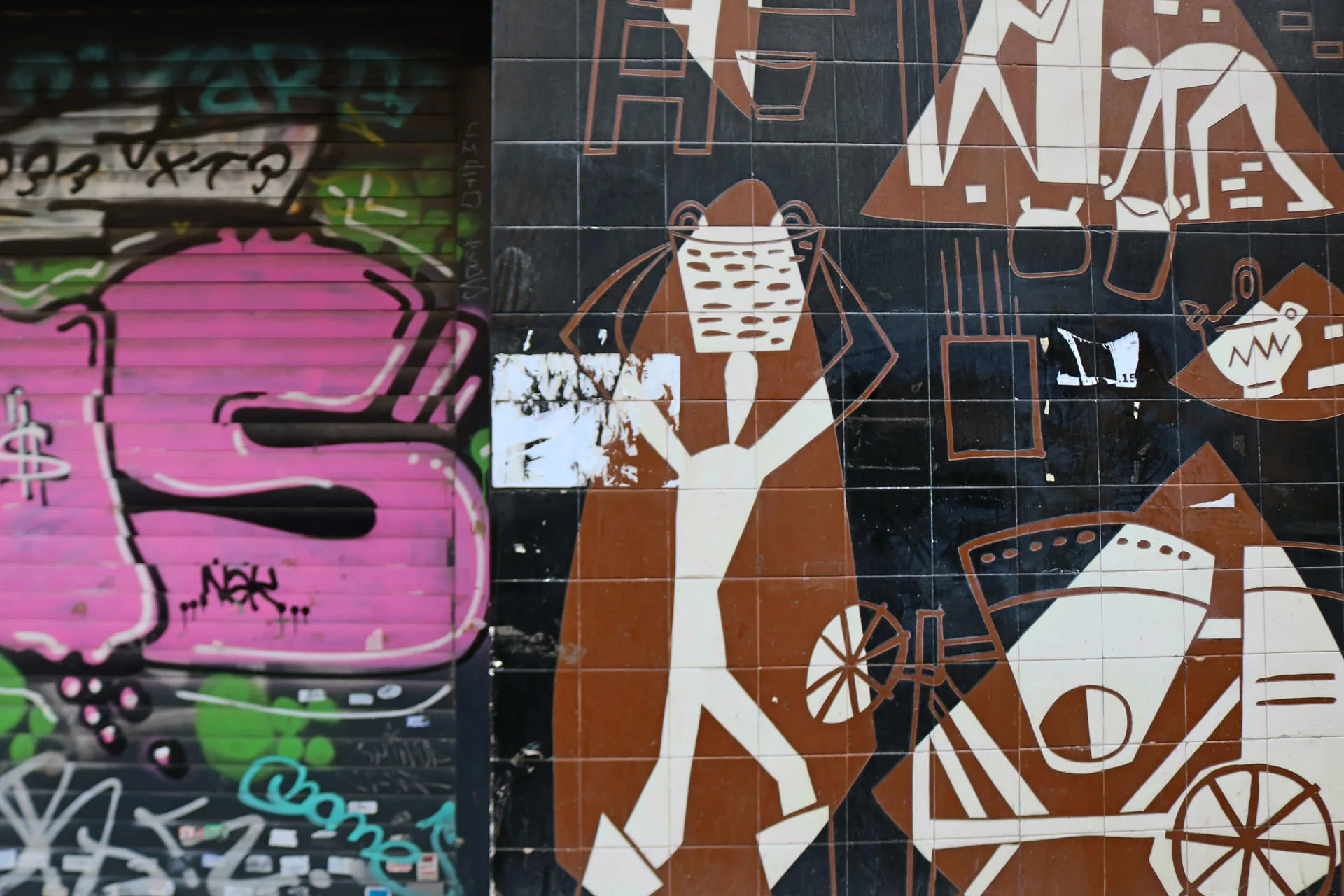 Piden proteger el mural de César Manrique en Madrid