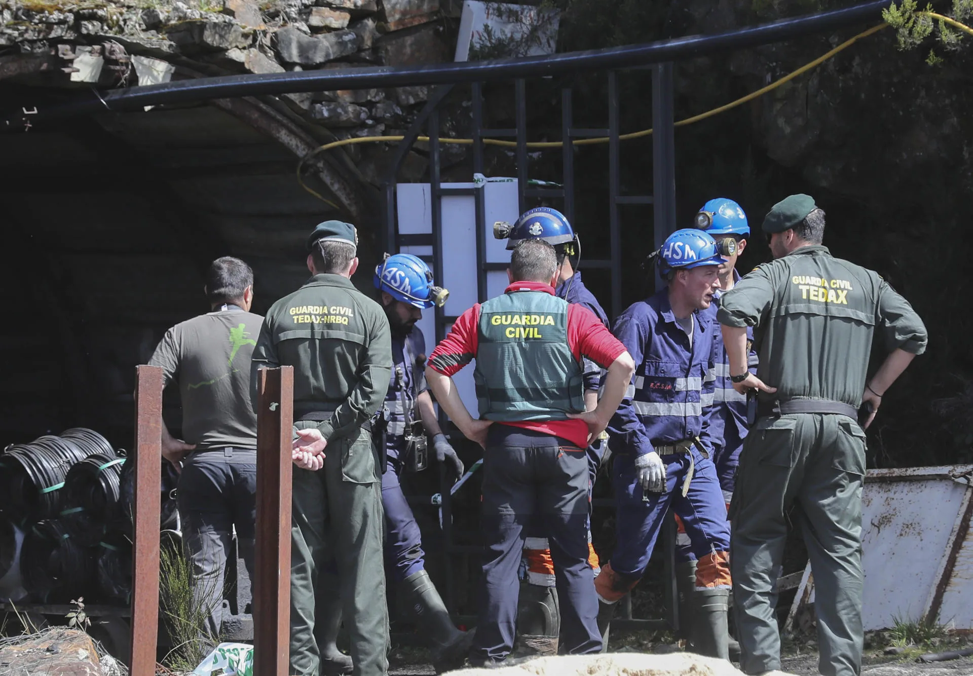 Gas grisú detectado en la primera inspección técnica de Cerredo