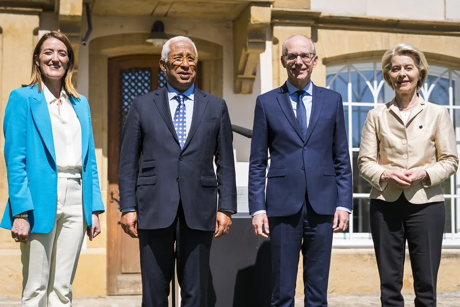 Líderes de la UE peregrinan al santuario europeo de Schuman