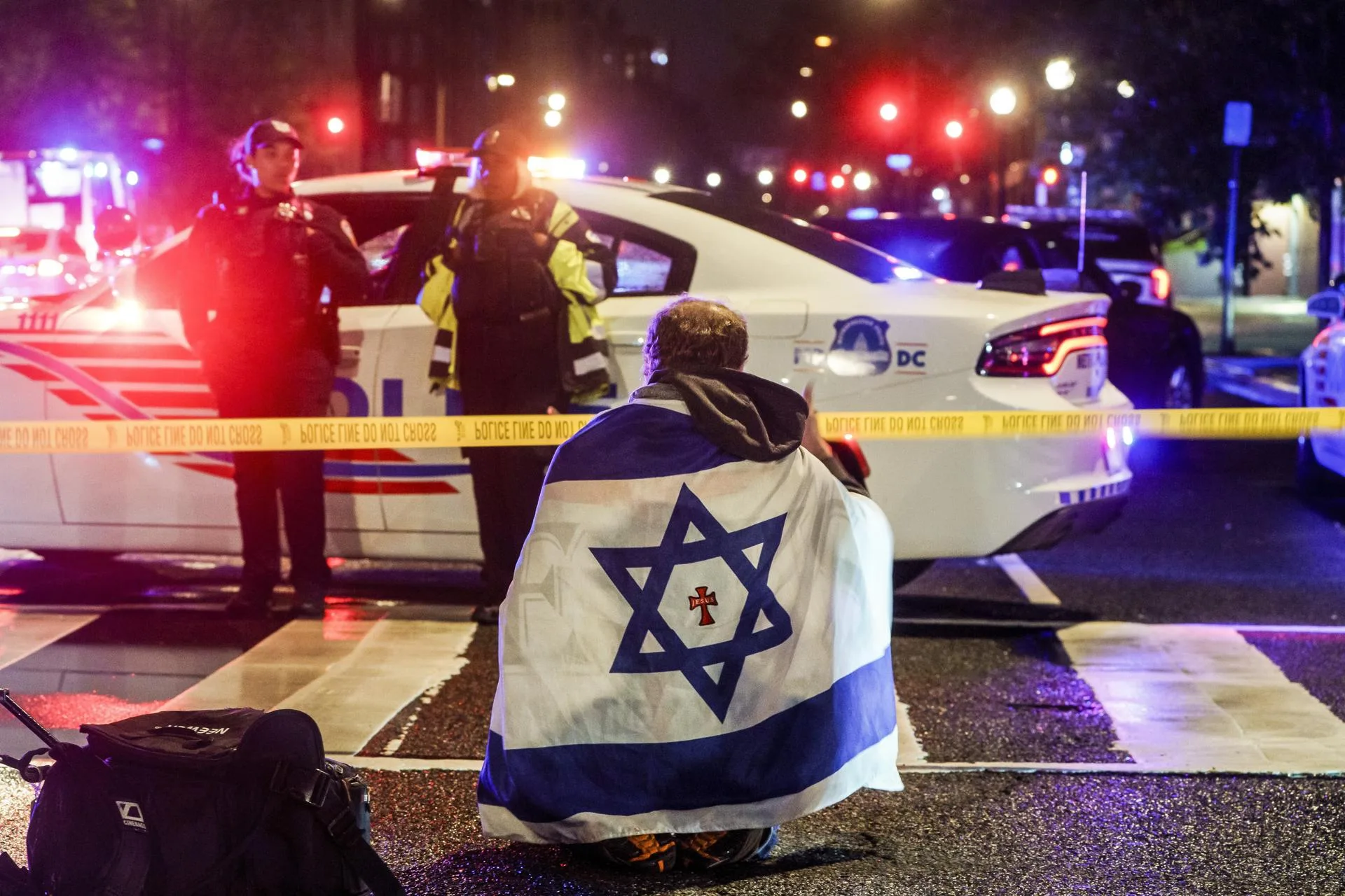 Man in custody after two Israeli embassy staff shot dead in Washington ...