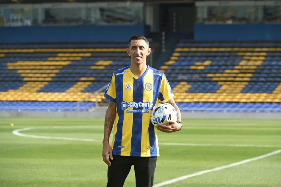 Di María en su presentación en Rosario Central: "Volver a casa es especial"