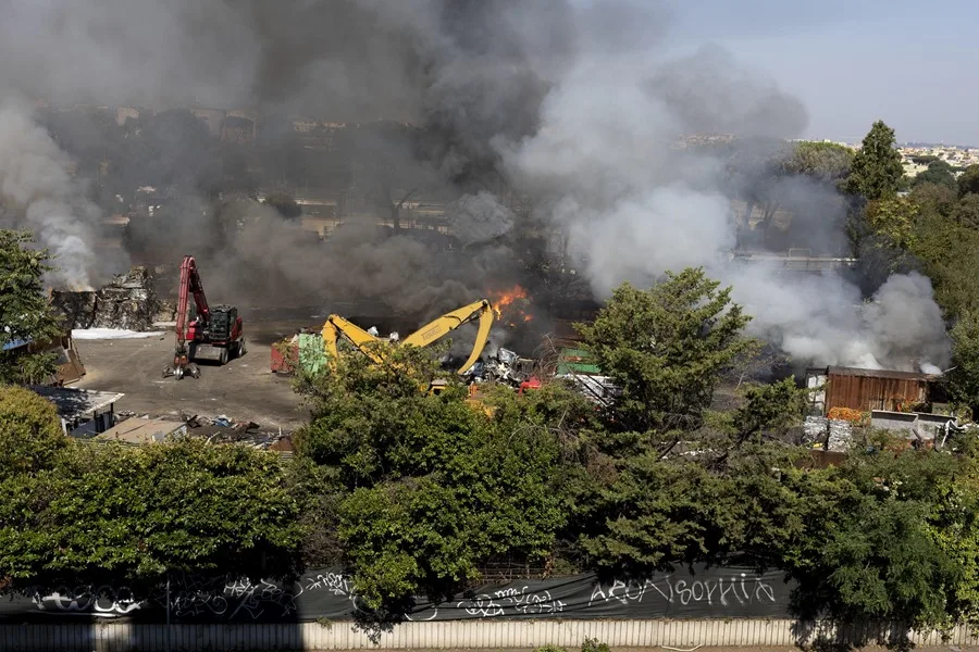 Ascienden a 45 los heridos por la explosión de una gasolinera en Roma