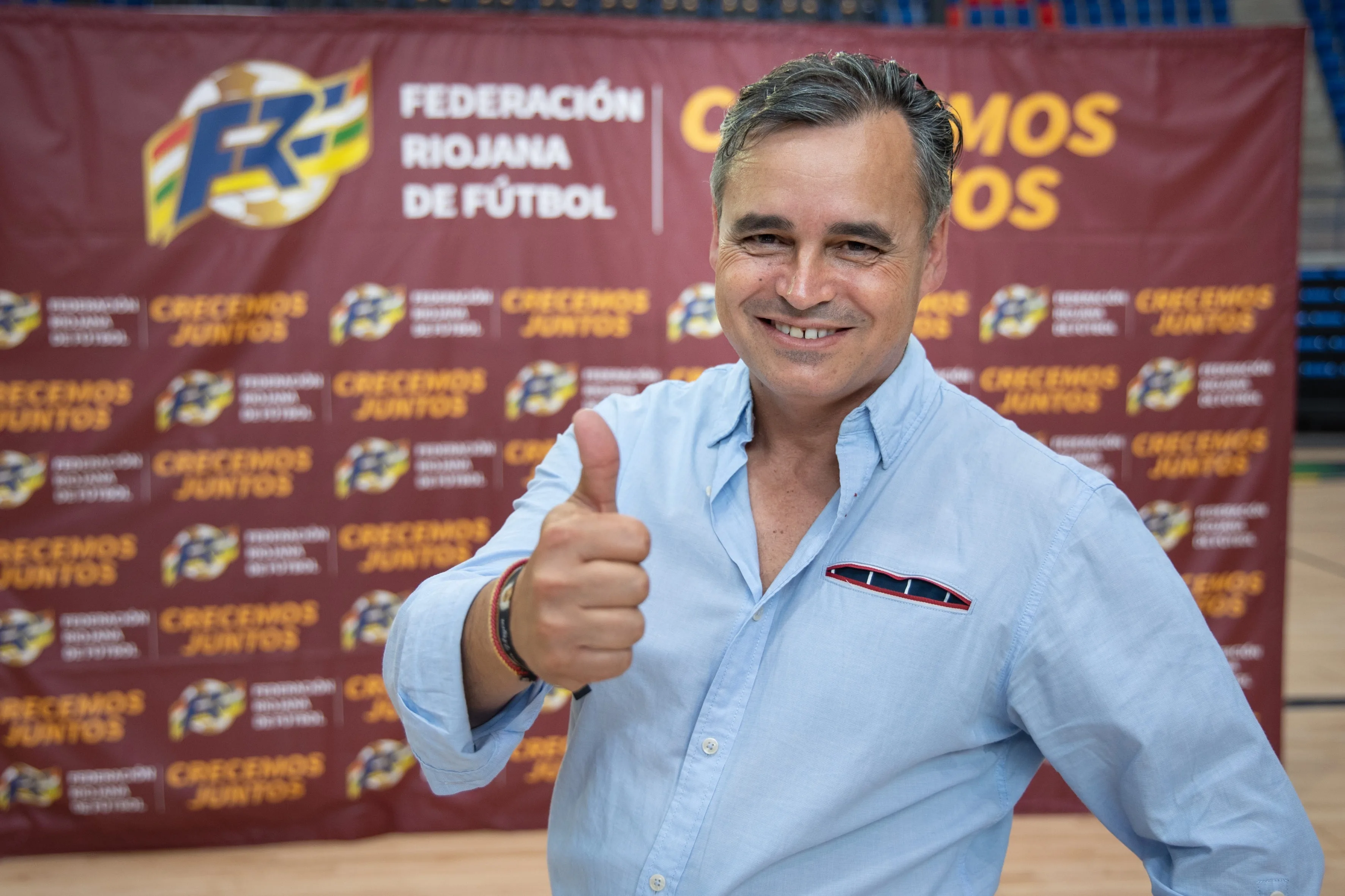 Gustavo Sáenz, nuevo presidente de la Federación Riojana de Fútbol