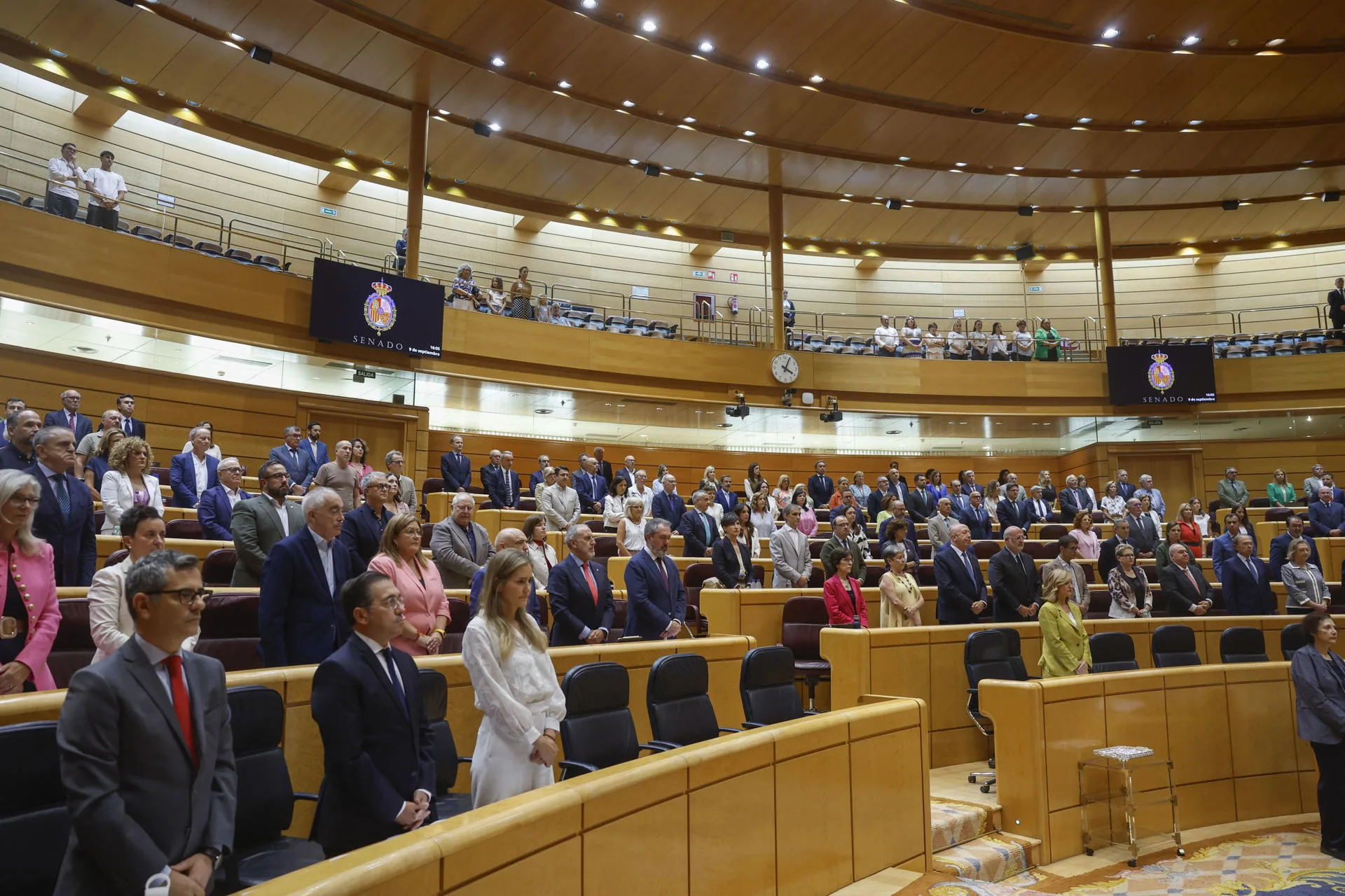El Senado pasa lista por primera vez