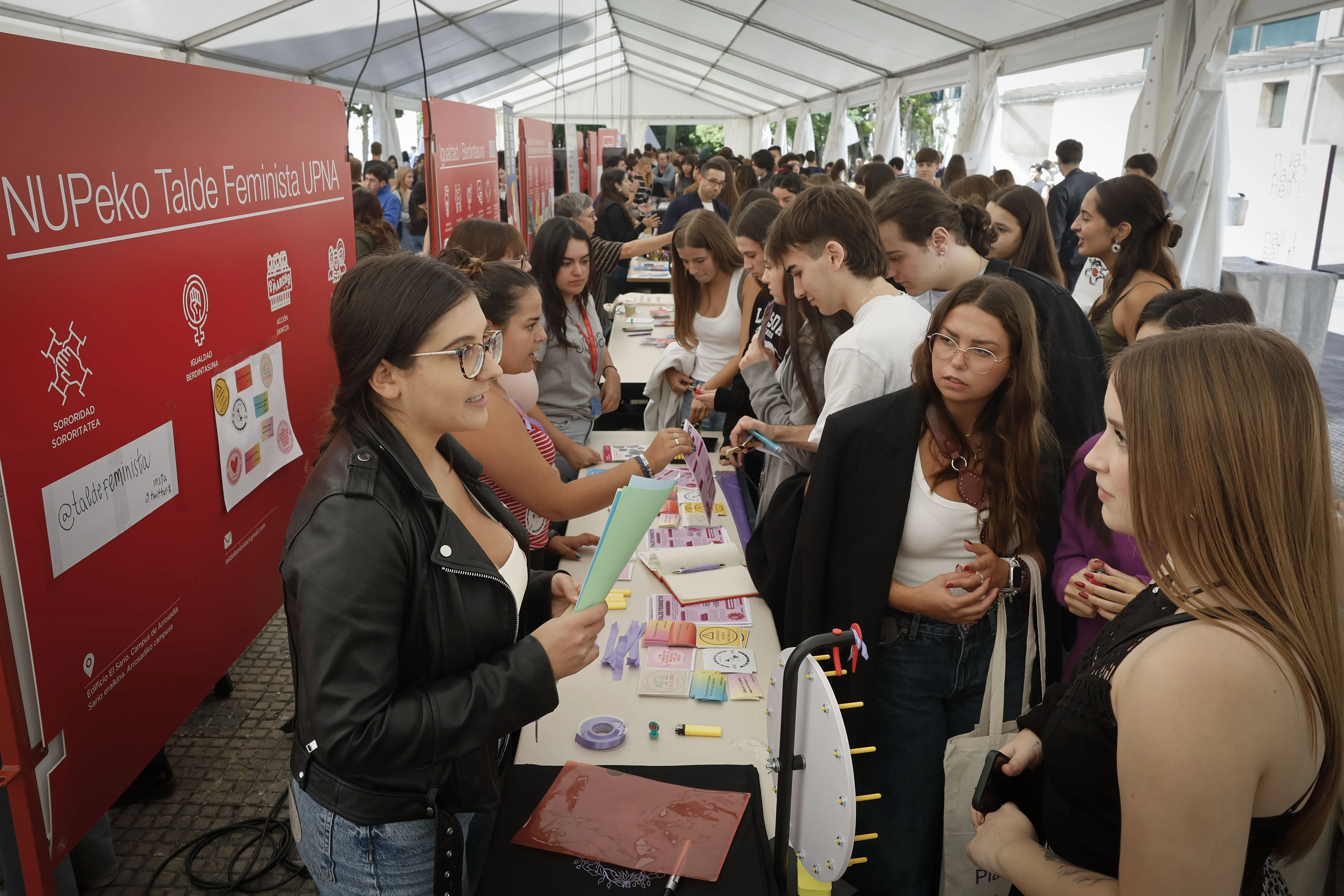 Jornada de bienvenida en la UPNA