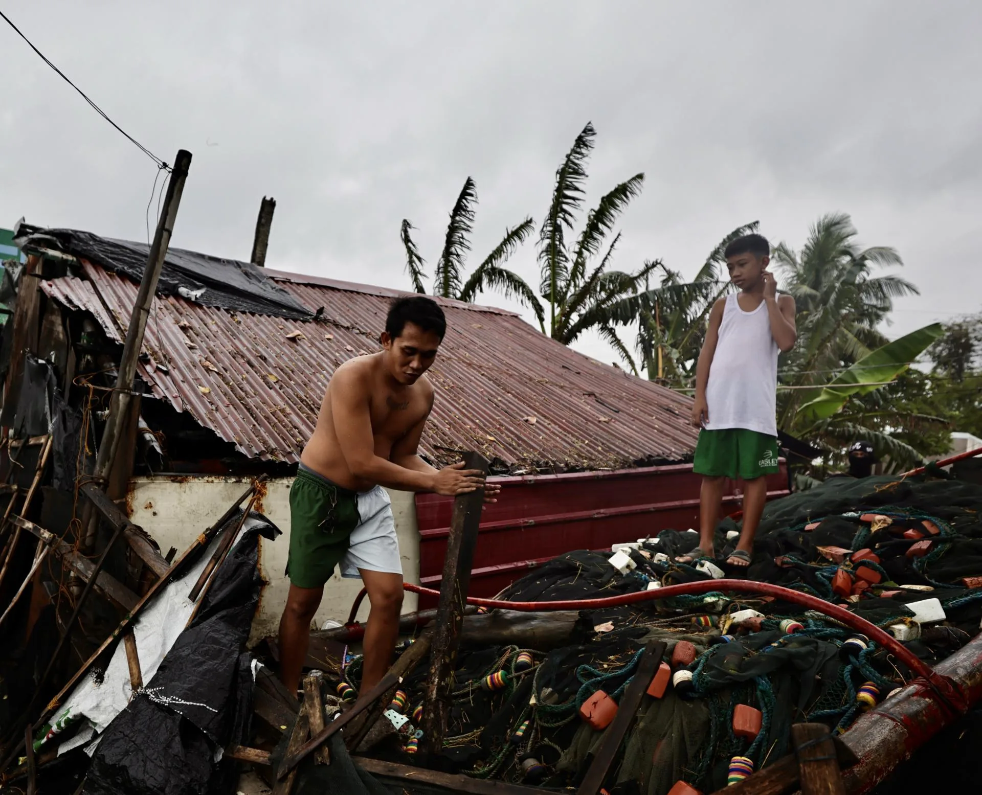 Typhoon Bualoi weakens after making landfall in Philippines