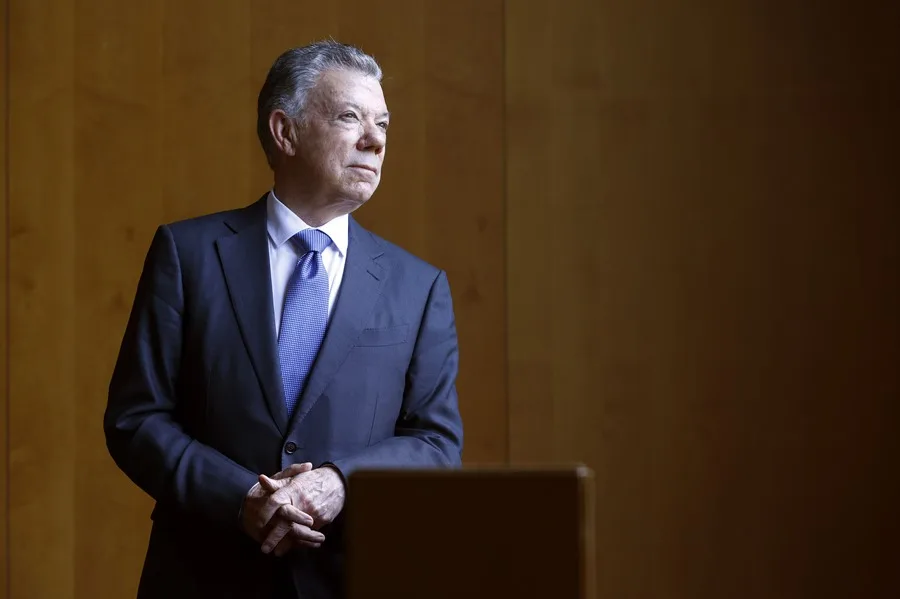 Entrevista EFE al expresidente de Colombia Juan Manuel Santos
