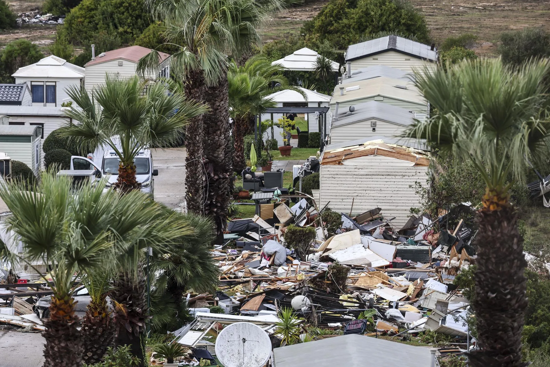 Españoles heridos por el temporal en el sur de Portugal