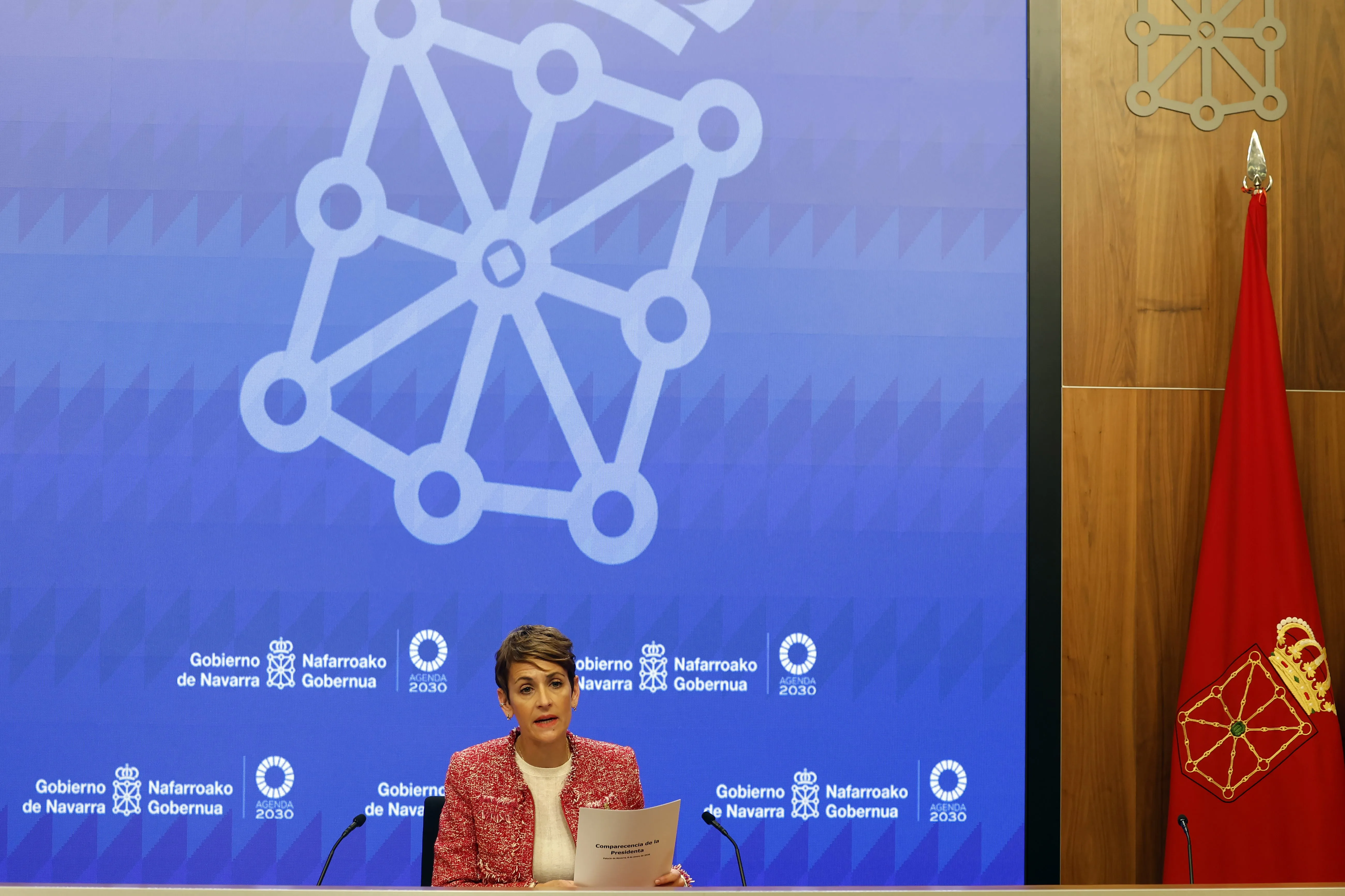 Chivite anuncia cambios en el Gobierno de Navarra