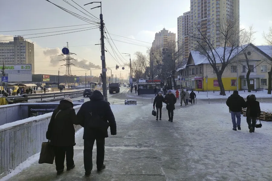 Rusia deja una parte de Kiev (Ucrania) sin luz, agua y calefacción