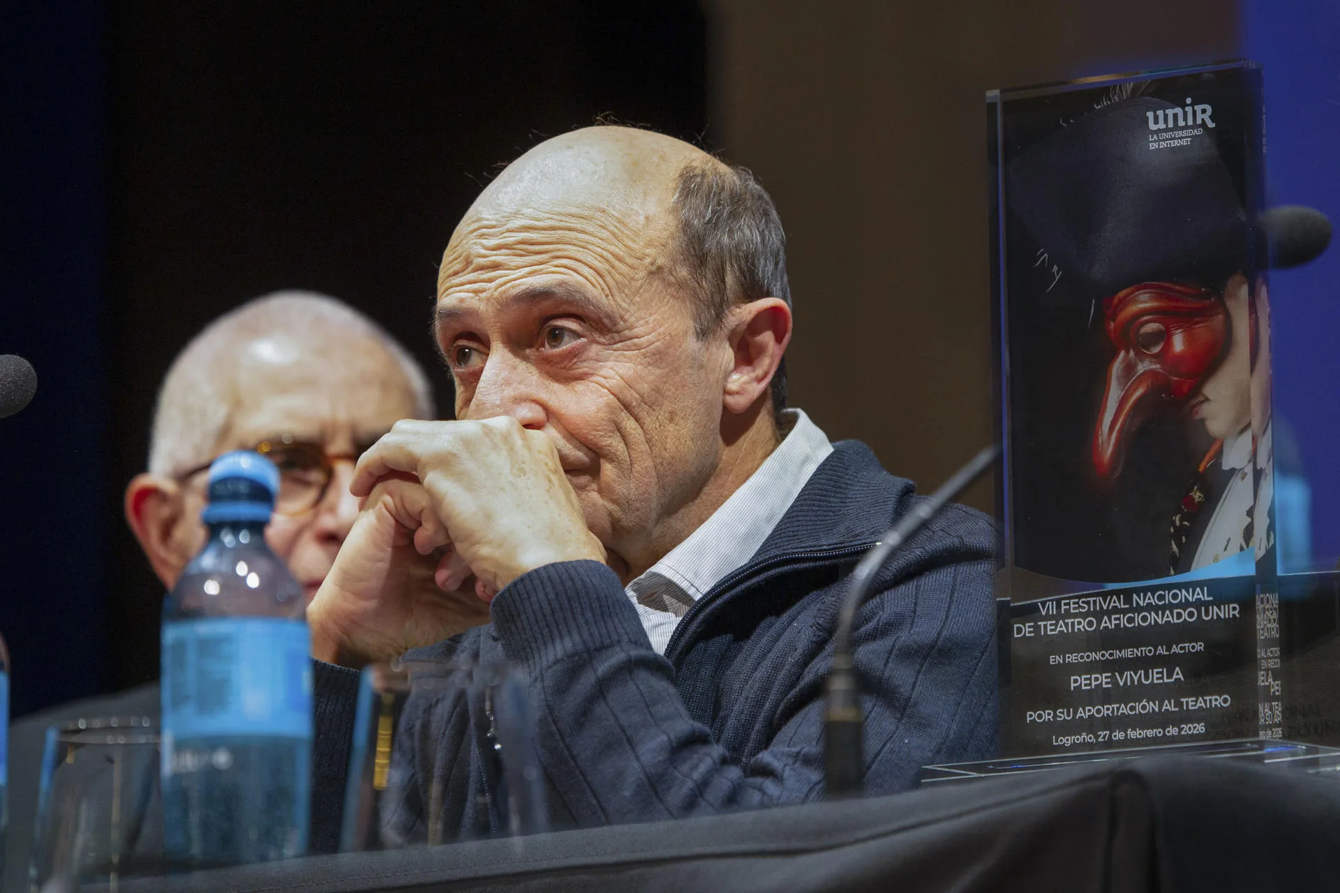 El actor Pepe Viyuela, homenajeado en su ciudad natal, Logroño, por su ...