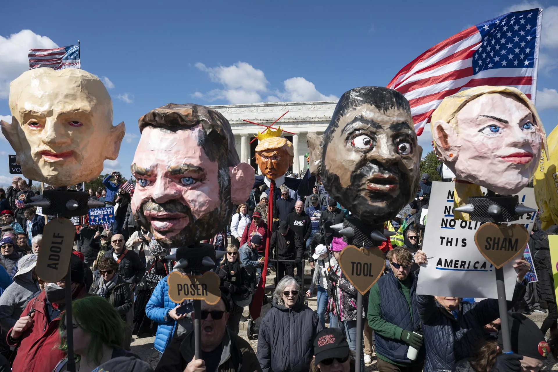 'No Kings' demonstrations sweep US, protest Trump govt, Iran war, ICE ...