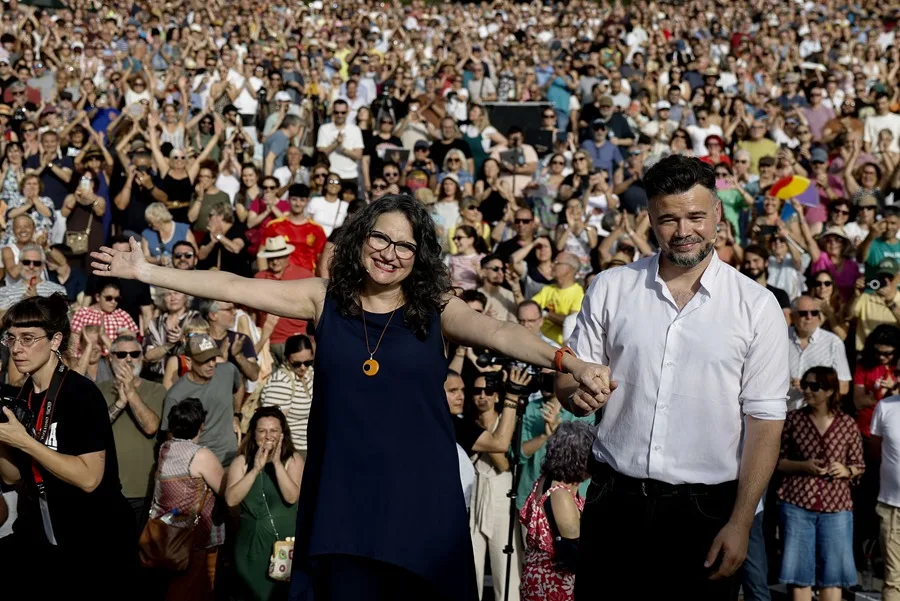 Oltra y Rufián piden ser inteligentes en la unión de la izquierda